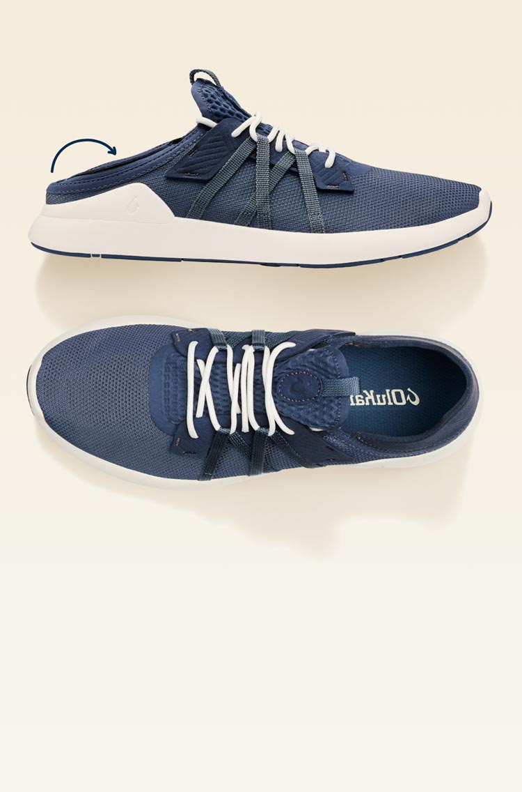 Holo Men’s Athleisure Shoe - Dark Shadow | OluKai – OluKai UK
