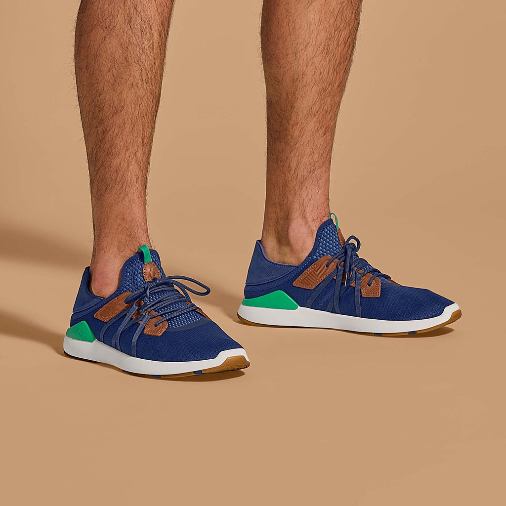 Mio Lī Men's Athletic Shoes - Navy / Bamboo | OluKai | OluKai UK